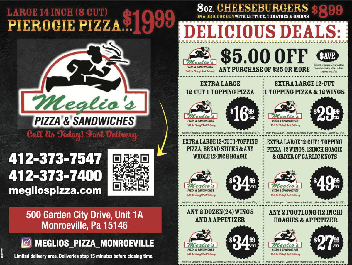 Meglio's Pizza- Monroeville PA