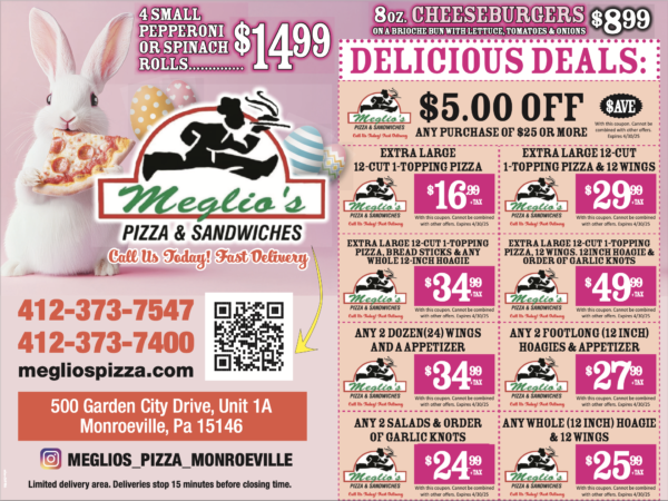 Meglio's Pizza- Monroeville PA